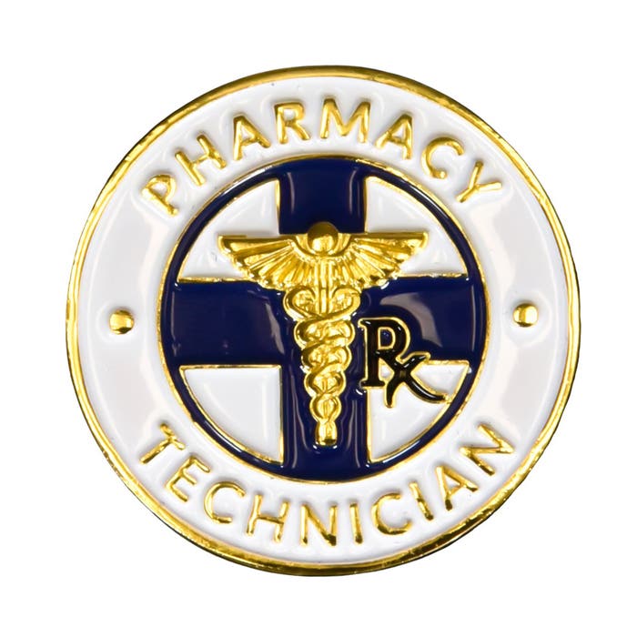 Demo Dose Pharmacy Technician Pin -For Training Use Only – MediTac Kits