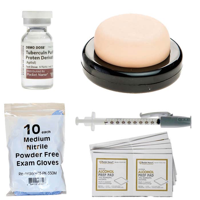 Demo Dose PPD Education Kit -For Training Use Only – MediTac Kits