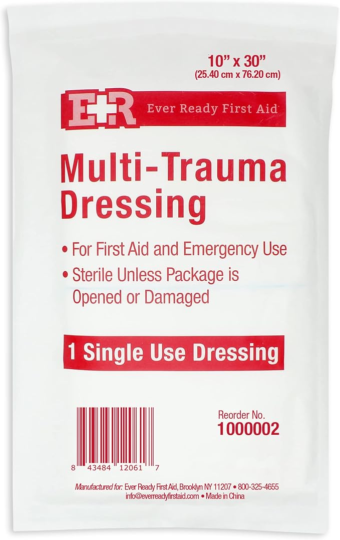 Sterile Multi-Trauma Wound Dressing – MediTac Kits