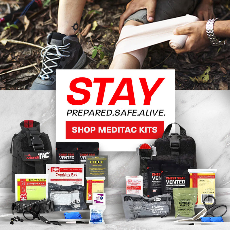 Tactical First Aid Kits Supplies | First Aid Emergency Kit-MeditacKits