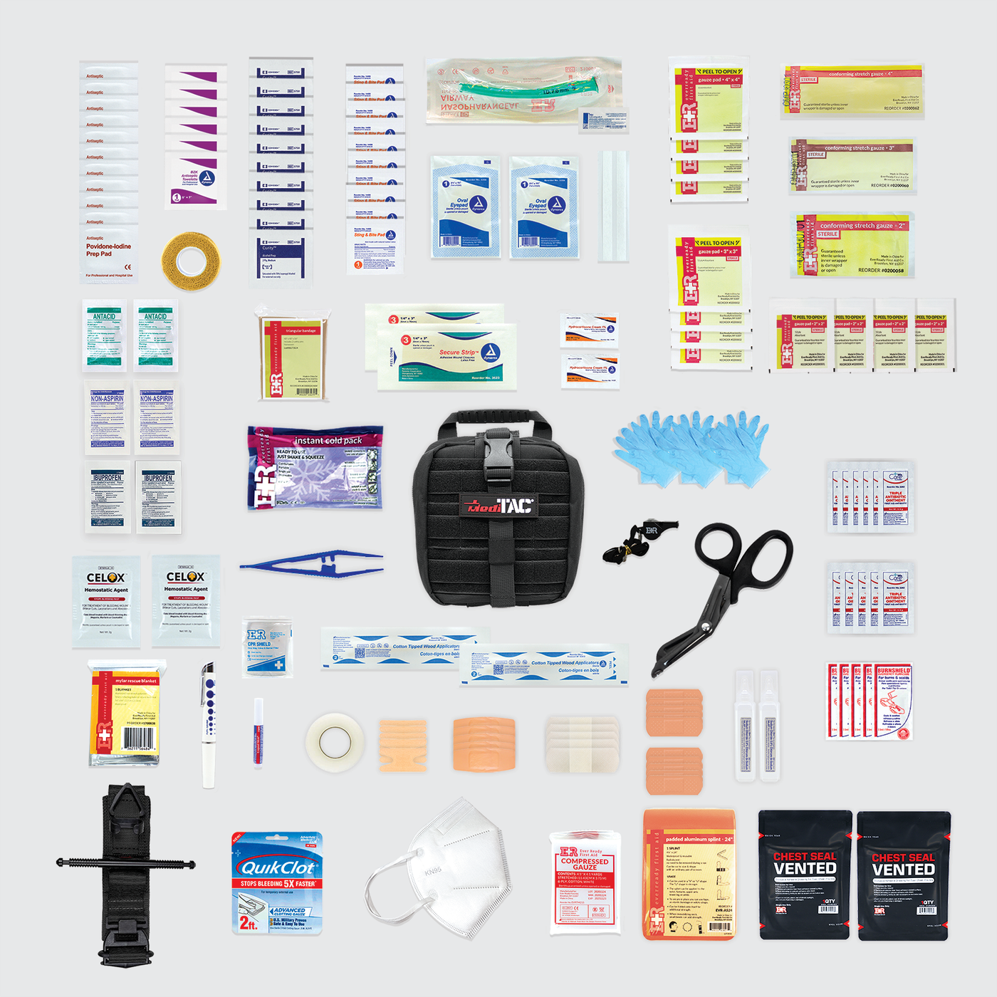 Tactical First Aid Kits Supplies | First Aid Emergency Kit-MeditacKits